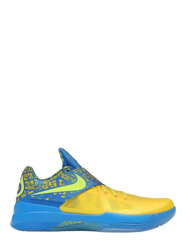 Nike Kd 4 Scoring Title Sneakers - Photo Blue/lemon Twist/tour Yellow