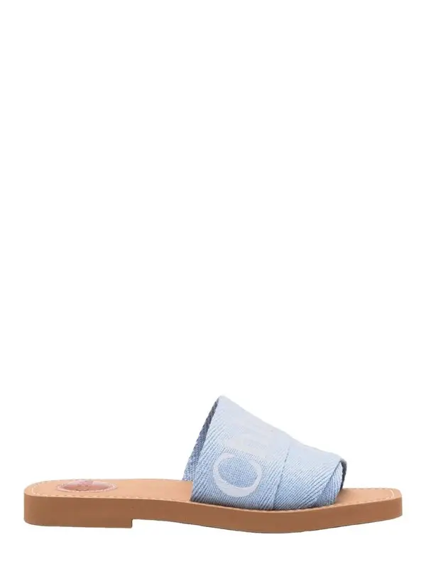 Chloé Heeled Sandal - Gnawed Blue