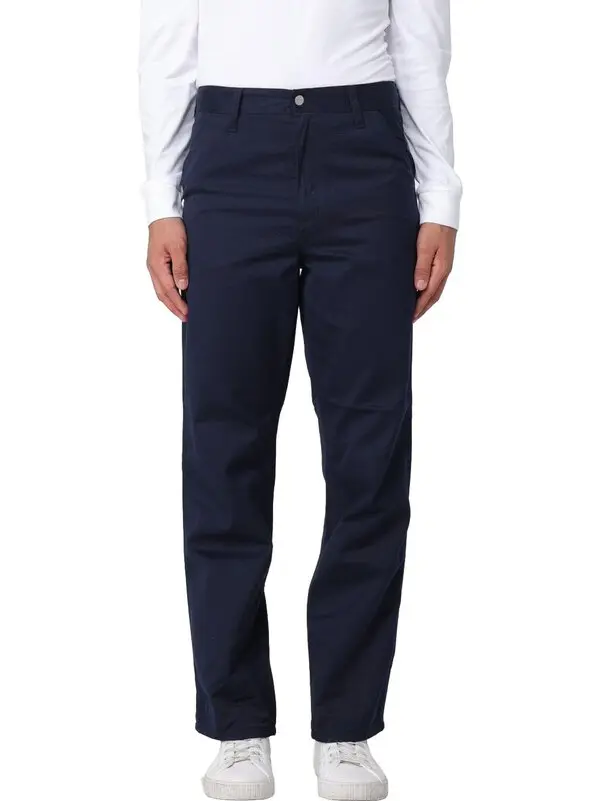 Carhartt Work In Progress Wide Leg Trousers - Navy