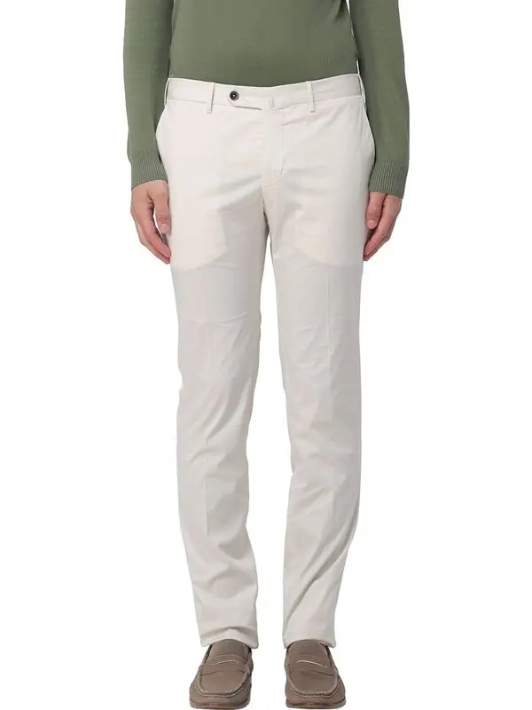PT TORINO Tailored Trousers - White