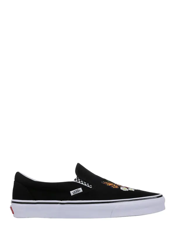 VANS Classic Slip-on Checker Floral - Black