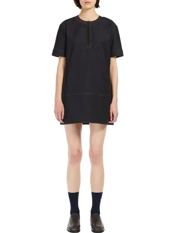 MM BY MAX MARA Mm Sebino Shift Dress - Navy