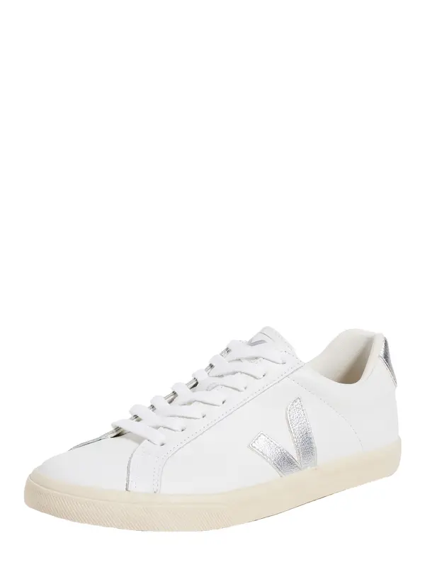 VEJA Esplar Leather Sneakers - Extra-white/silver
