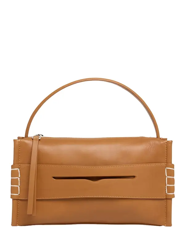 JW Anderson Penny Loafer Crossbody Bag - Tan