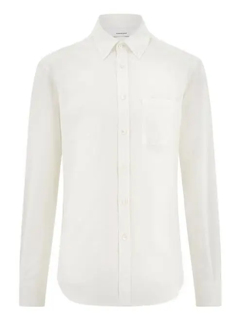 FERRAGAMO Monogram Shirt - White
