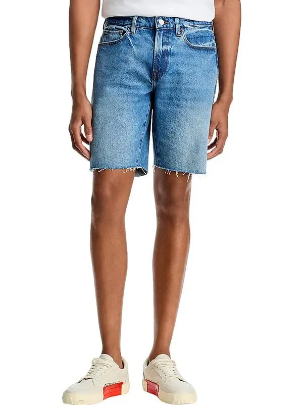FRAME L'homme Cut Off 9 Denim Shorts - Raywood Clean