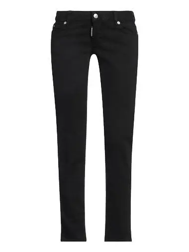 Dsquared2 Skinny Jeans In Stretch Denim - Black