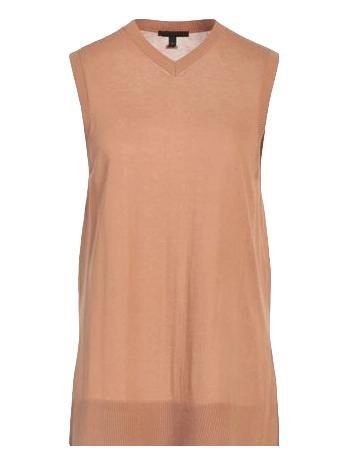 Armani Exchange Knitted Sleeveless Top - Camel