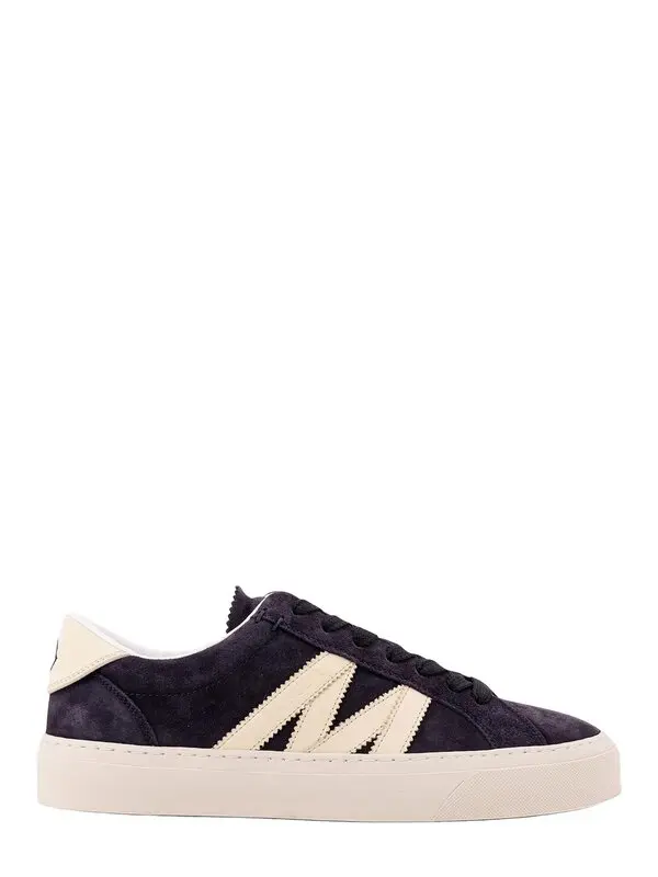 Moncler Leather Low-top Sneakers - Blue