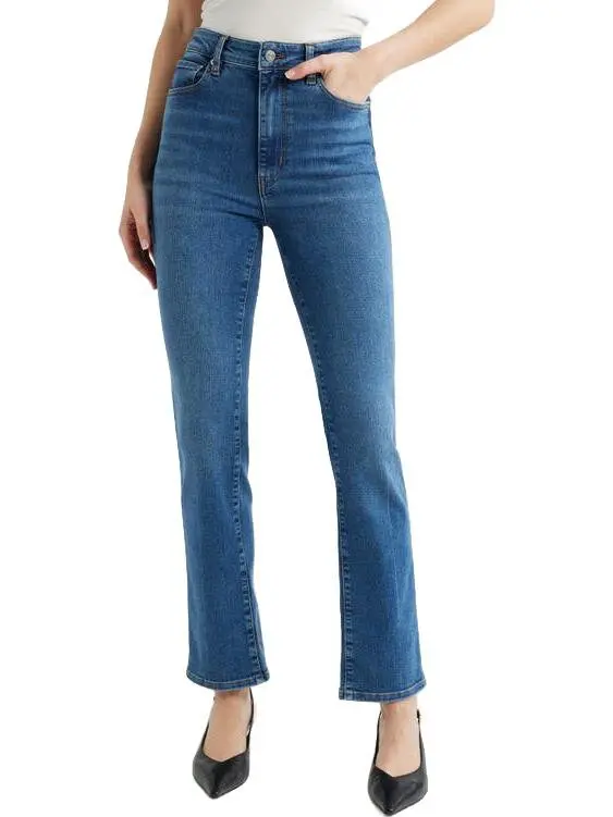 FRAME The Pencil High Waist Slim Straight Leg Jeans - Charity