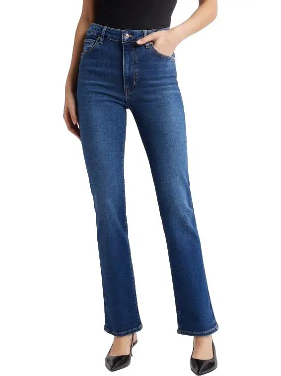 FRAME The Pencil High Waist Slim Straight Leg Jeans - Femma