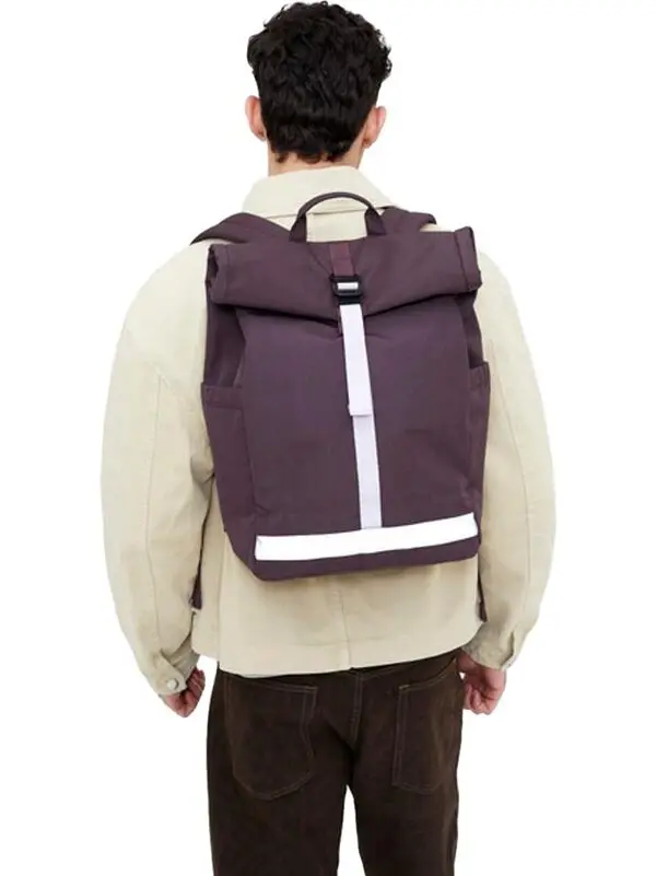 LEFRIK Lars Roll Backpack - Wine