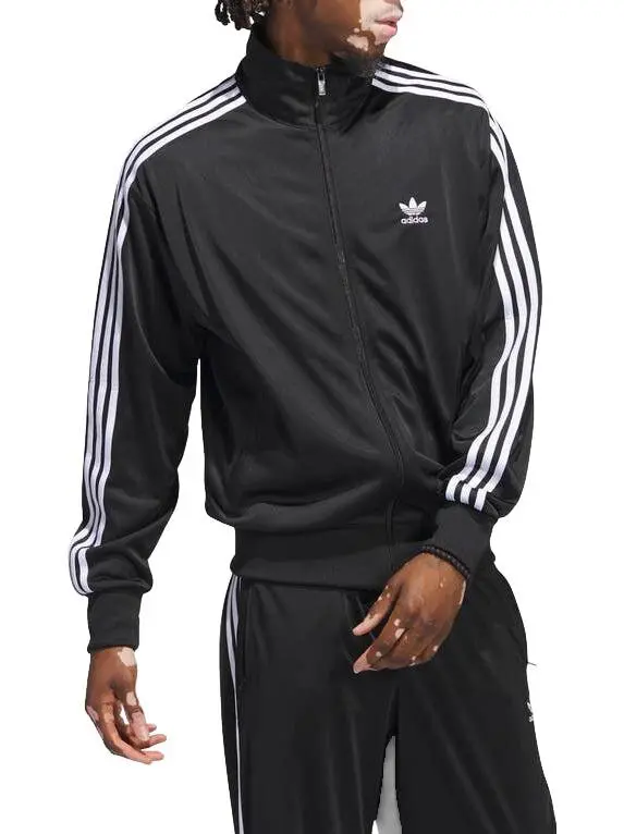 Adidas Originals By Alexander Wang Firebird Recycled Polyester Track Jacket - Black/whit