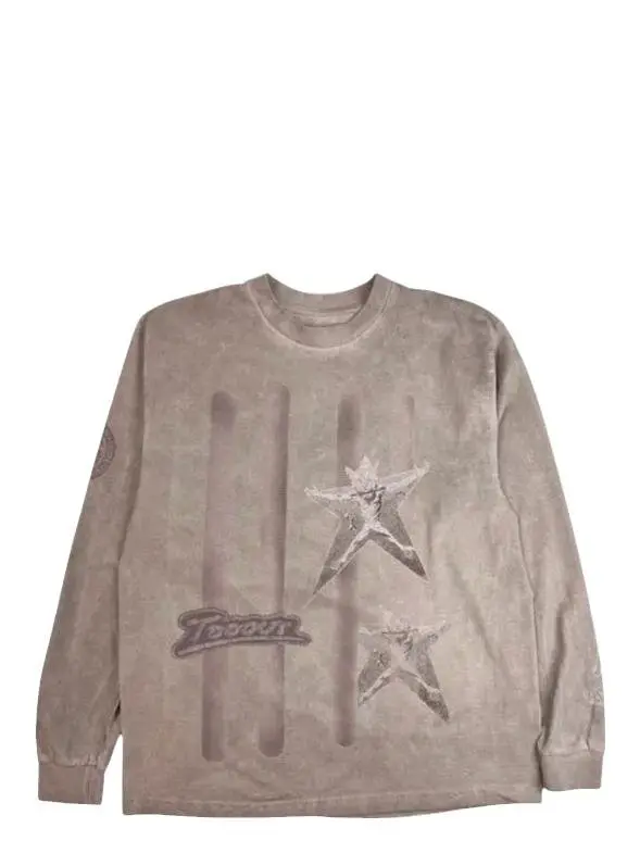 TRAVIS SCOTT Long Sleeve Ii T-shirt - Taupe