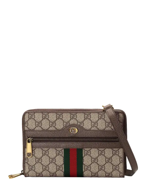 Gucci Ophidia Gg Small Shoulder Bag - Tan