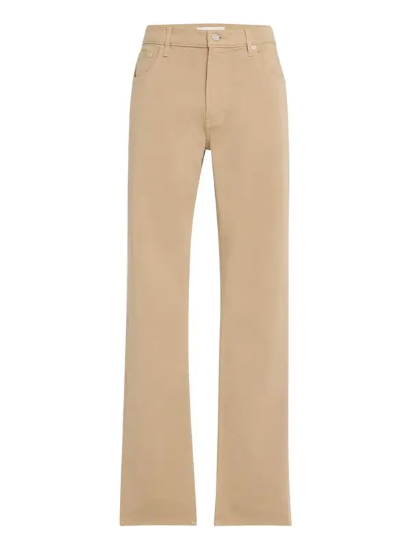 FRAME Modern Straight Fit Five-pocket Pants - Beige