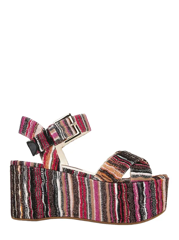 Missoni Julia Sandals - Orange Red