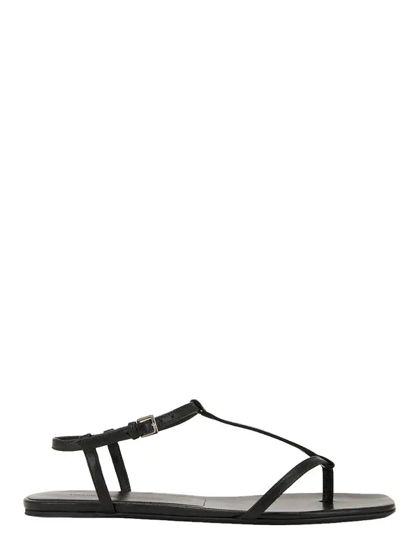 Loulou De Saison Amaru Thong Sandal - Black