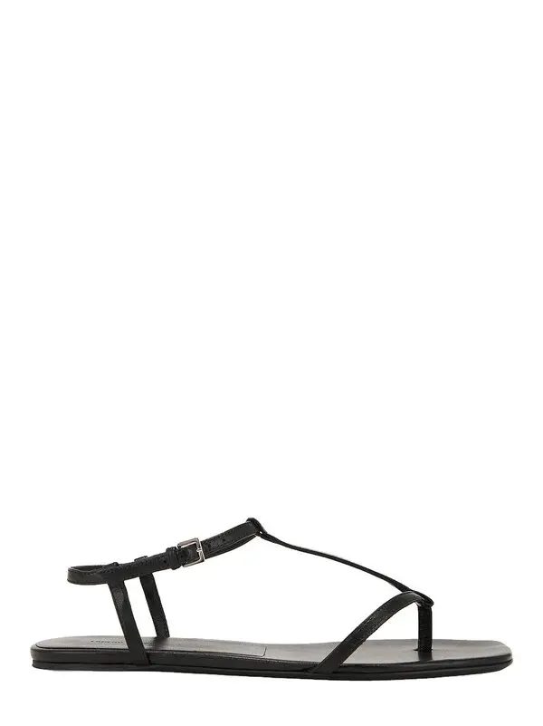 Loulou De Saison Amaru Thong Sandal - Black