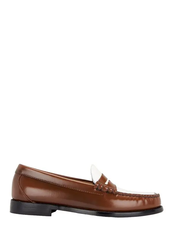 G.H.BASS Larson Weejun Loafer - Whiskey & White