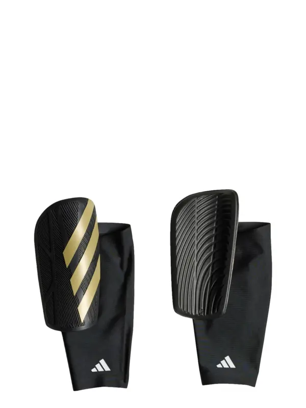 Adidas Tiro Competition Shin Guards - Black / Gold Metallic / White