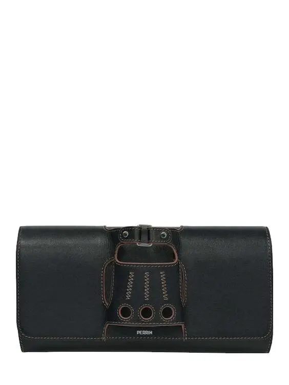 Perrin Le Cabriolet Glove Clutch - Black