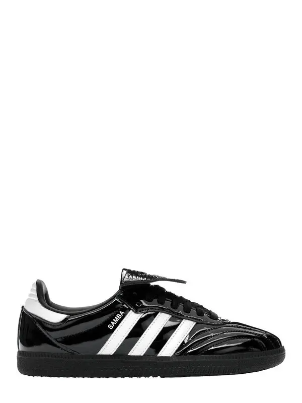 Adidas Samba Lt Patent Leather Sneakers - Core Black/white