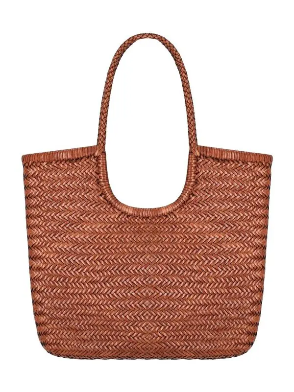 Dragon Diffusion Diagonal Triple Jump Shoulder Bag - Brown