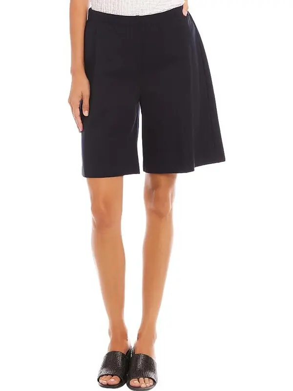 Karen Kane A-line Shorts - Navy