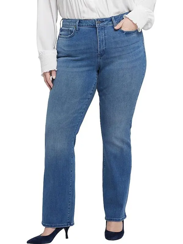 NYDJ Barbara High Rise Bootcut Jeans - Cascade Wave