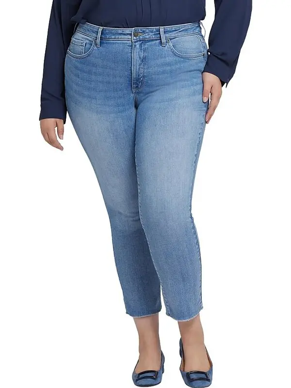 NYDJ Sheri Slim Ankle Jeans - Blue Valley