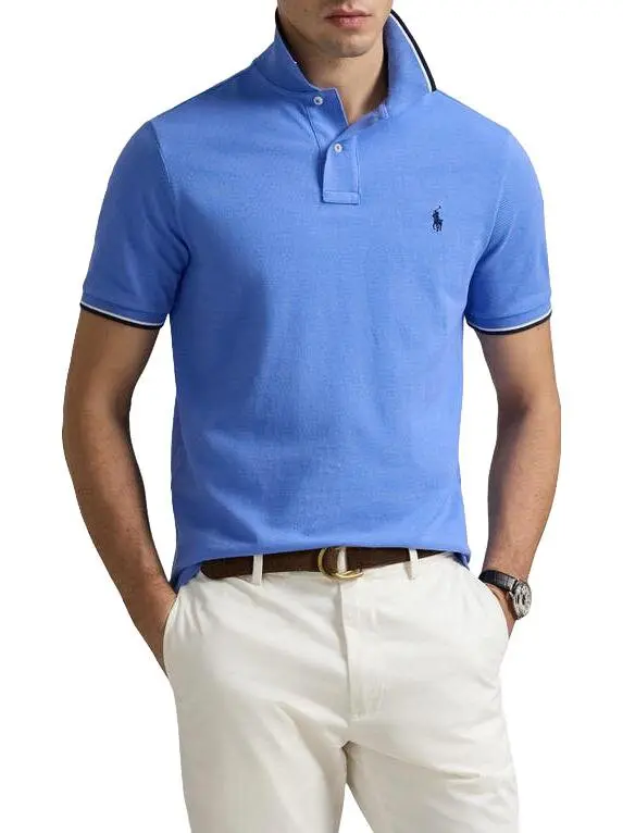 Polo Ralph Lauren Classic Fit Piqué Polo - Harbor Island Blue