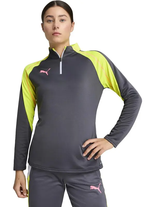 PUMA Quarter-zip Soccer Top - Gray