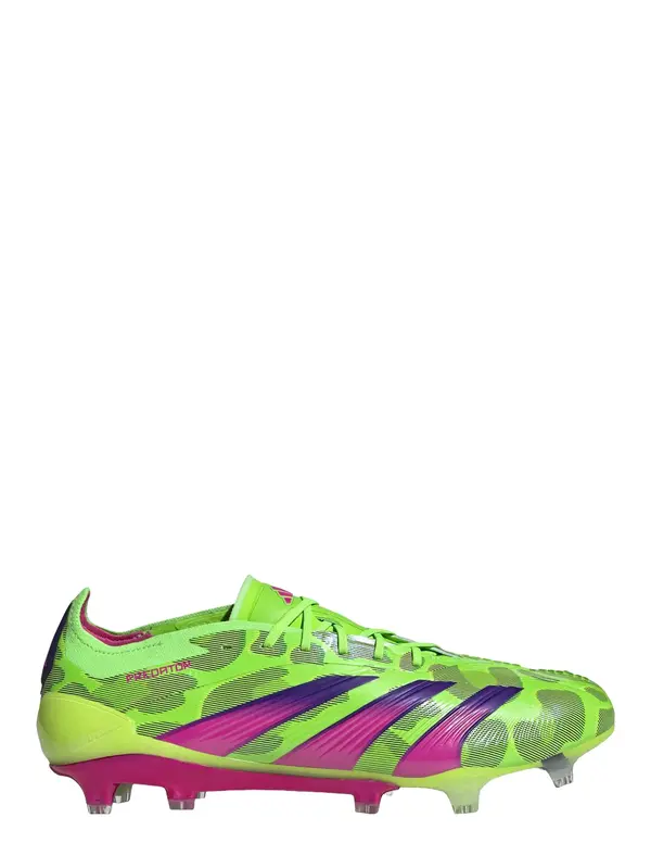 Adidas Predator Elite Fg 'player Pack Solar' Soccer Cleats - Green