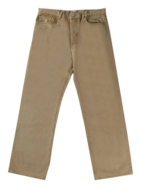 StÜssy Classic Straight Leg Denim Jean - Tan
