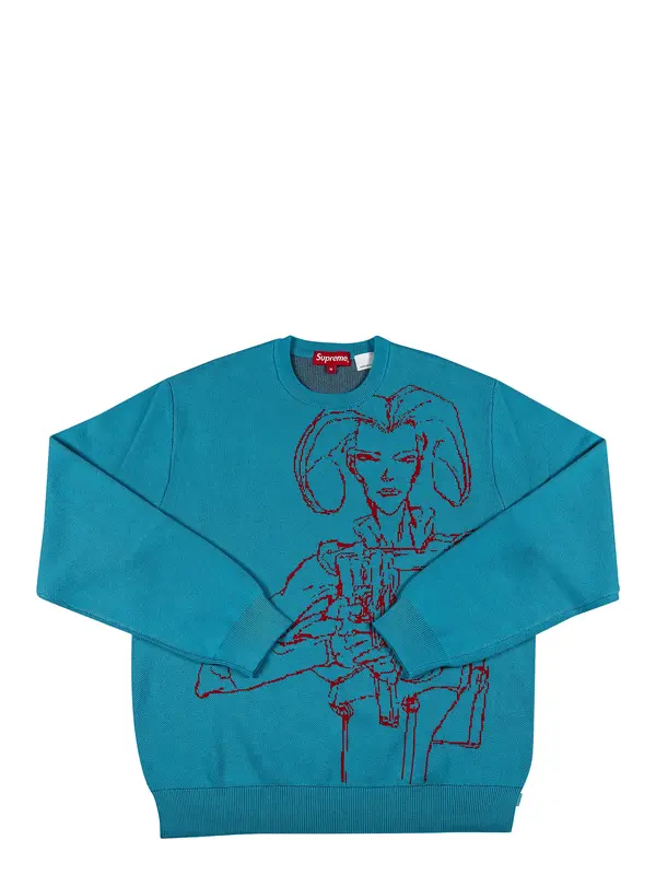 Supreme Aeon Flux Sweater - Blue
