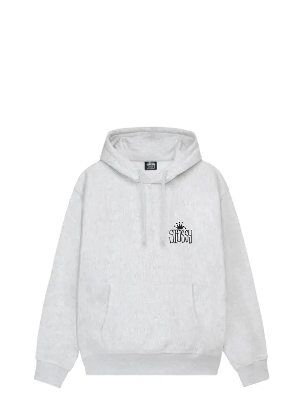 StÜssy Crown International Hoodie - Grey
