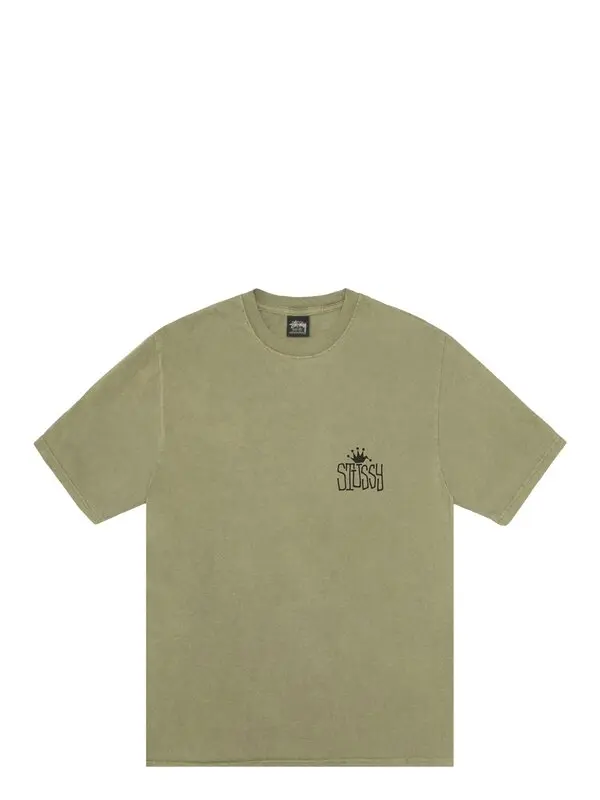 StÜssy Crown International Tee 'olive - Green