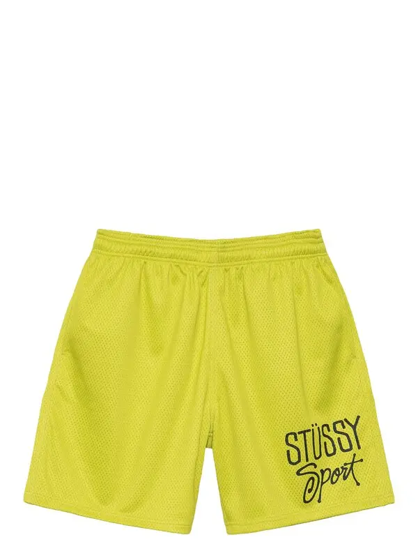 StÜssy Sport Mesh Shorts - Green
