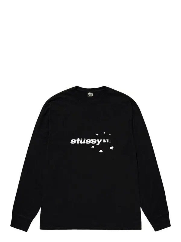 StÜssy Star Sport Long-sleeve Tee - Black