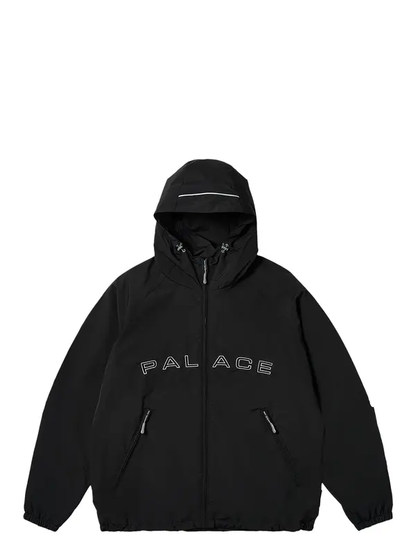 PALACE Arc Shell Hooded Jacket - Black