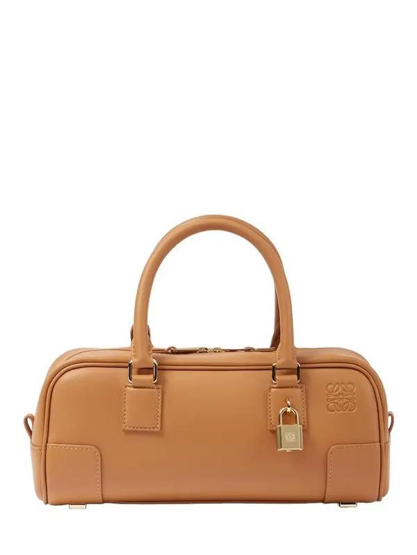 Loewe Amazona 23 Leather Tote Bag - Brown