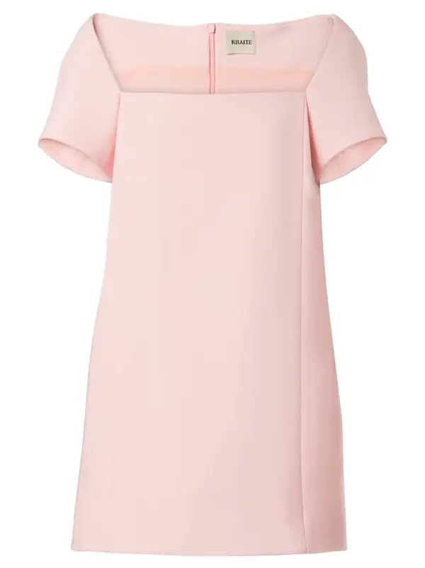 Khaite Benji Mini Dress - Pink