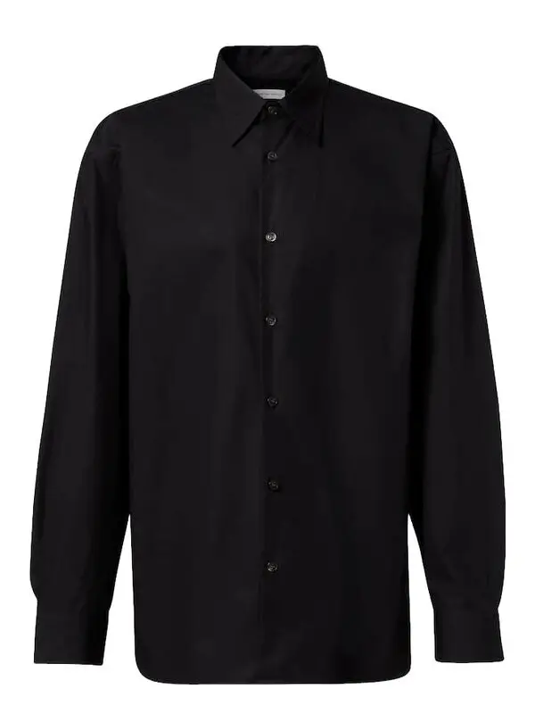 Dries Van Noten Cotton Shirt - Black