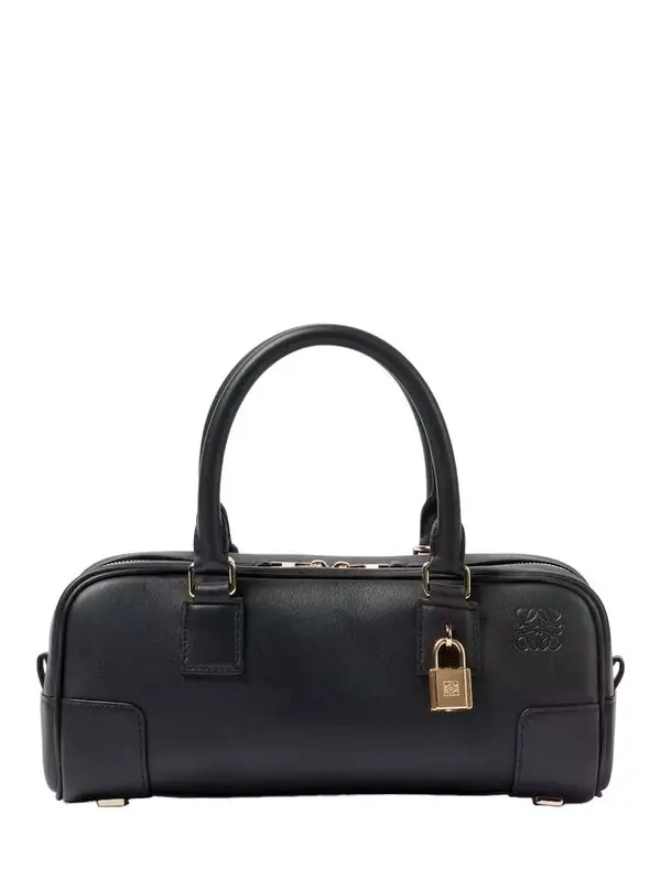 Loewe Amazona 23 Leather Tote - Black