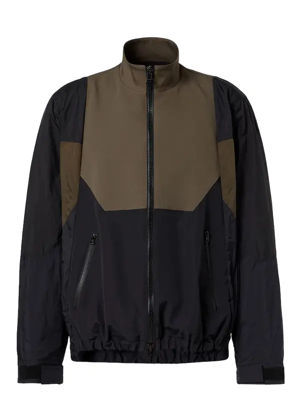 Sacai Matelassé Twill Jacket - Green