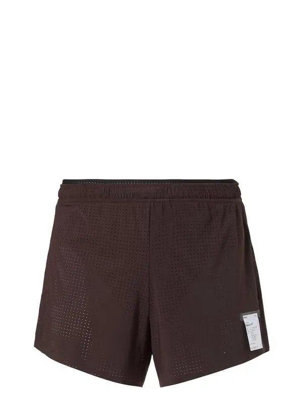 Satisfy Space-o 2.5 Distance Running Shorts - Brown