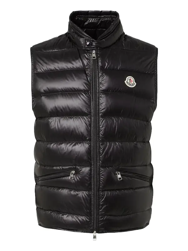 Moncler Gui Quilted Down Vest - Black