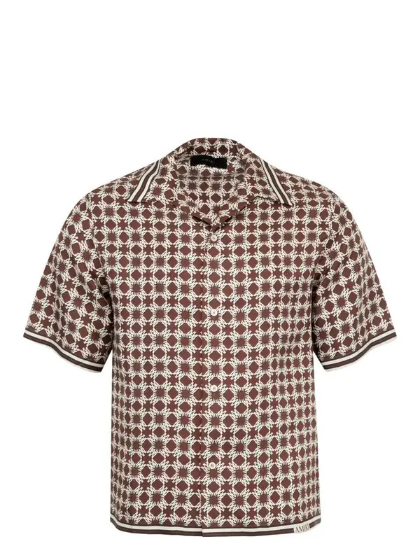 Amiri Checked Shirt - Brown