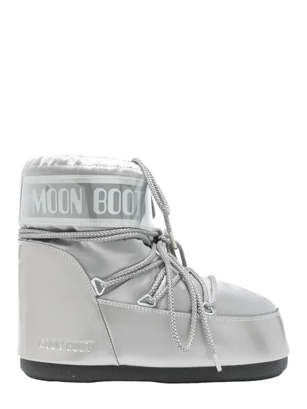 Moon Boot Icon Low Glance Ankle Boots - Grey